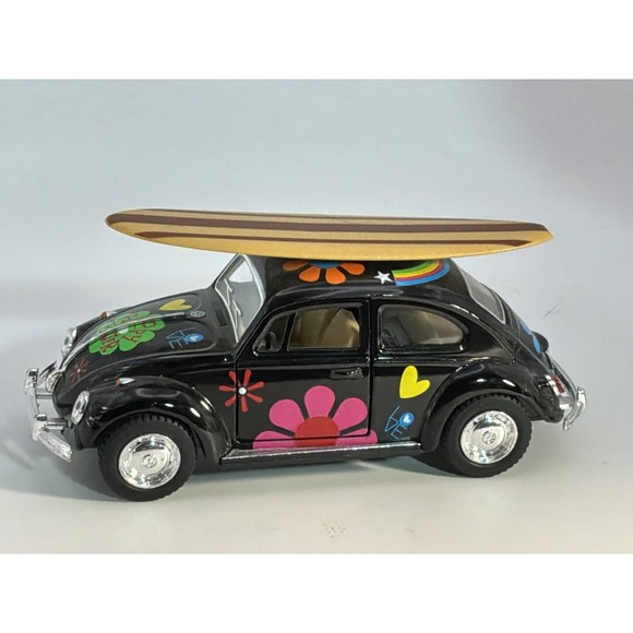 Kinsmart | Toys | Kinsmart 967 Volkswagen Classical Beetle Wsurfboard ...
